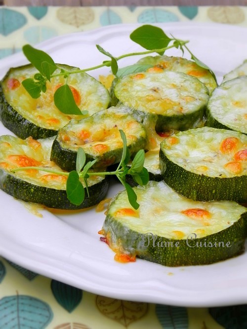 Courgettes à la mozzarella | Une Plume dans la Cuisine